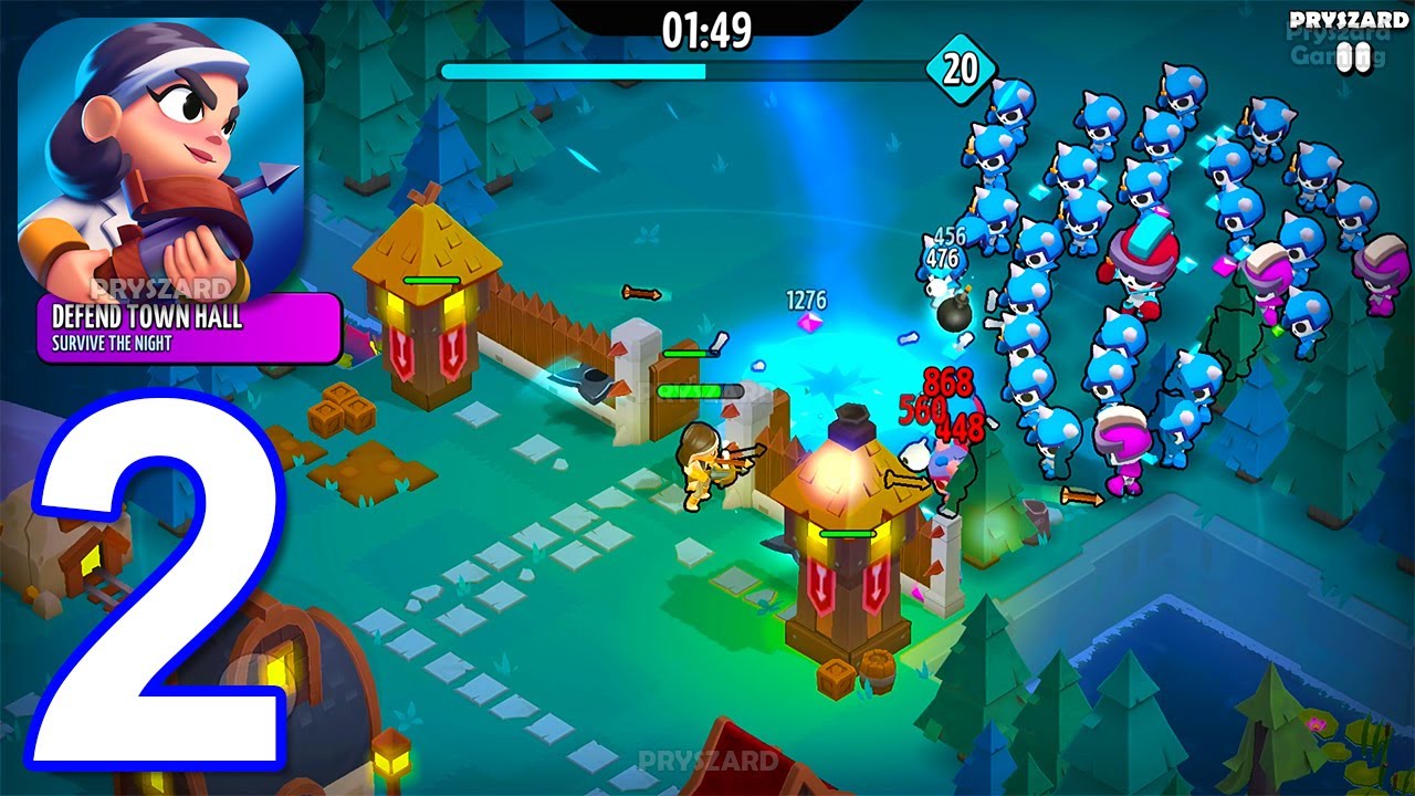 Vampirio: Defend & Survive - Gameplay Walkthrough Part 2 Level 2 ...