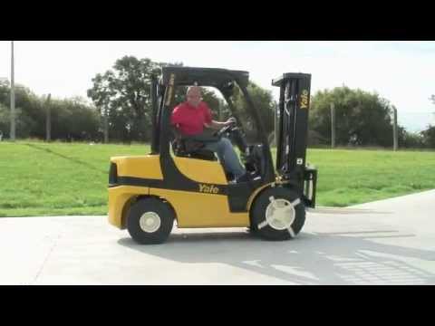 Y Power Reversal Soft w Switch Yale Forklift Tunc Forklift - YouTube