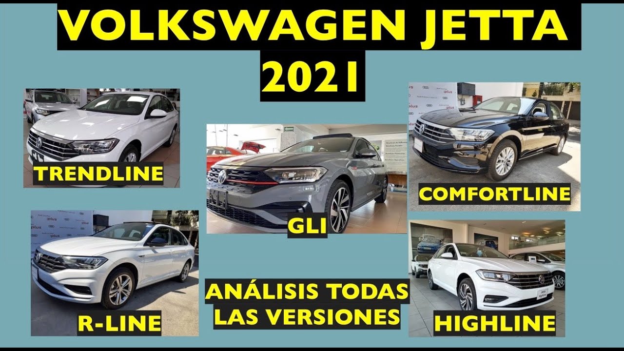 VOLKSWAGEN JETTA 2021: TRENDLINE, COMFORTLINE, R-LINE, HIGHLINE & GLI ...