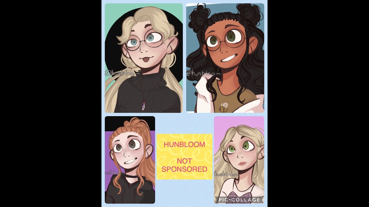 I made the rest of my dolls on Hunbloom - YouTube