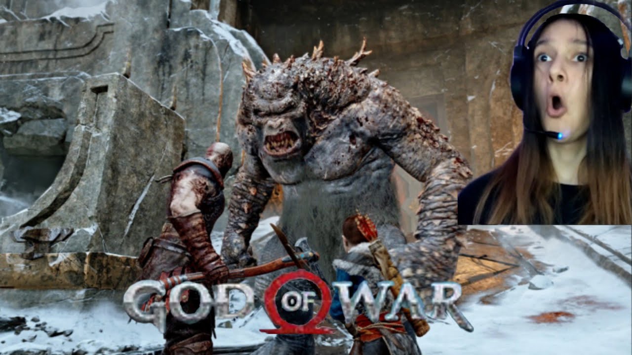 Fighting My First Ogre! | GOD OF WAR (2018) blind playthrough ep 3 ...