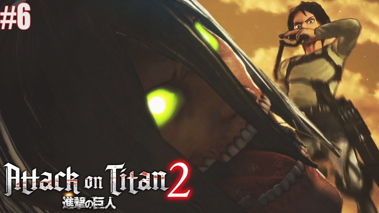 Attack On Titan 2 Story Mode #6 [Gameplay] Move That Boulder Eren ...