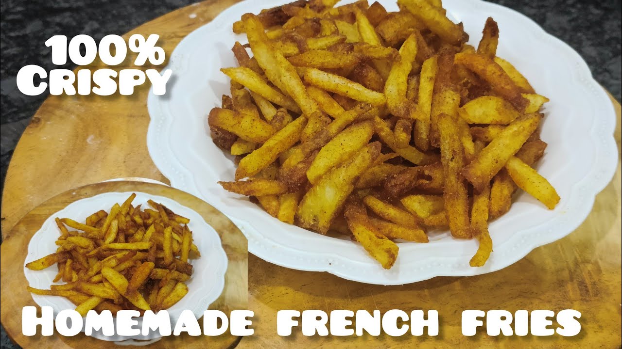homemade crispy perfect french fries recipe with tips & tricks | crispy ...