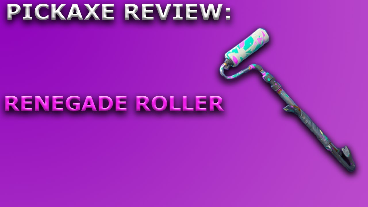 Renegade Roller Pickaxe Review + Sound Showcase! ~ Fortnite Battle ...