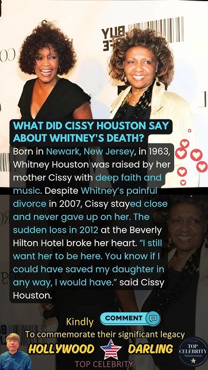 What Did Cissy Houston Say About Whitney's Death? - YouTube