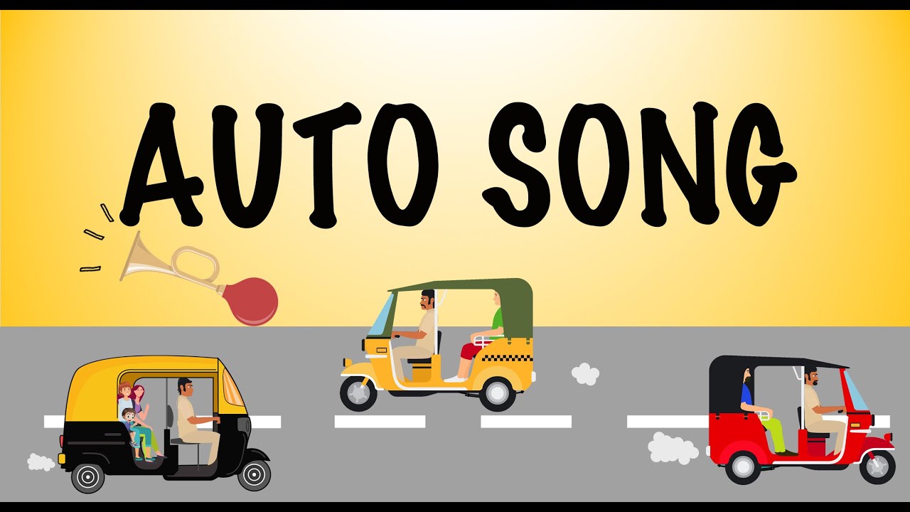 Phut-phut-auto | Song on auto for kids | Transport for kids | Kids ...
