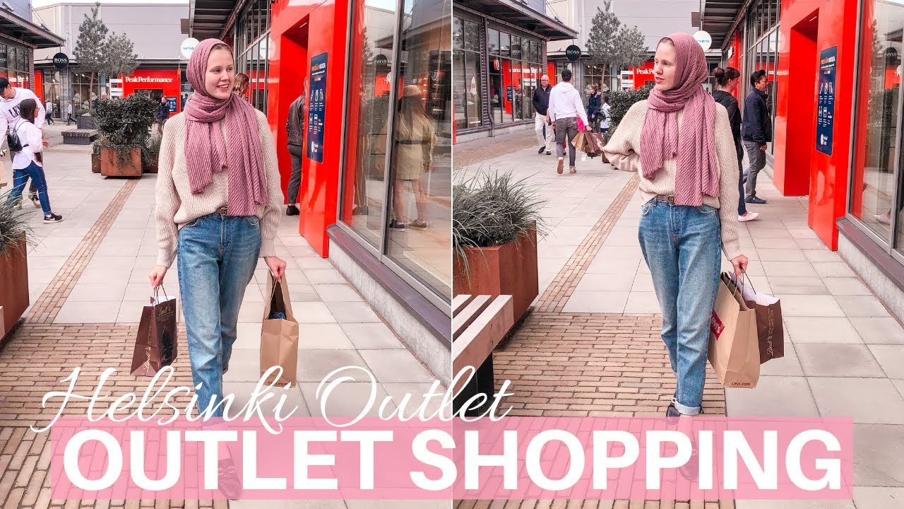 Shopping Day at Helsinki Outlet Village - YouTube