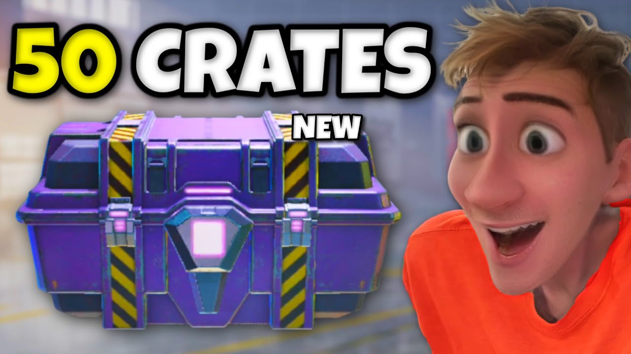 UNBOXING 50+ NEW CRATES in COD MOBILE 😍 - YouTube