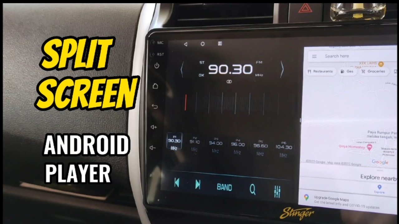 SPLIT SCREEN ANDROID PLAYER | CARA PAPARKAN DUA APLIKASI PADA SATU ...