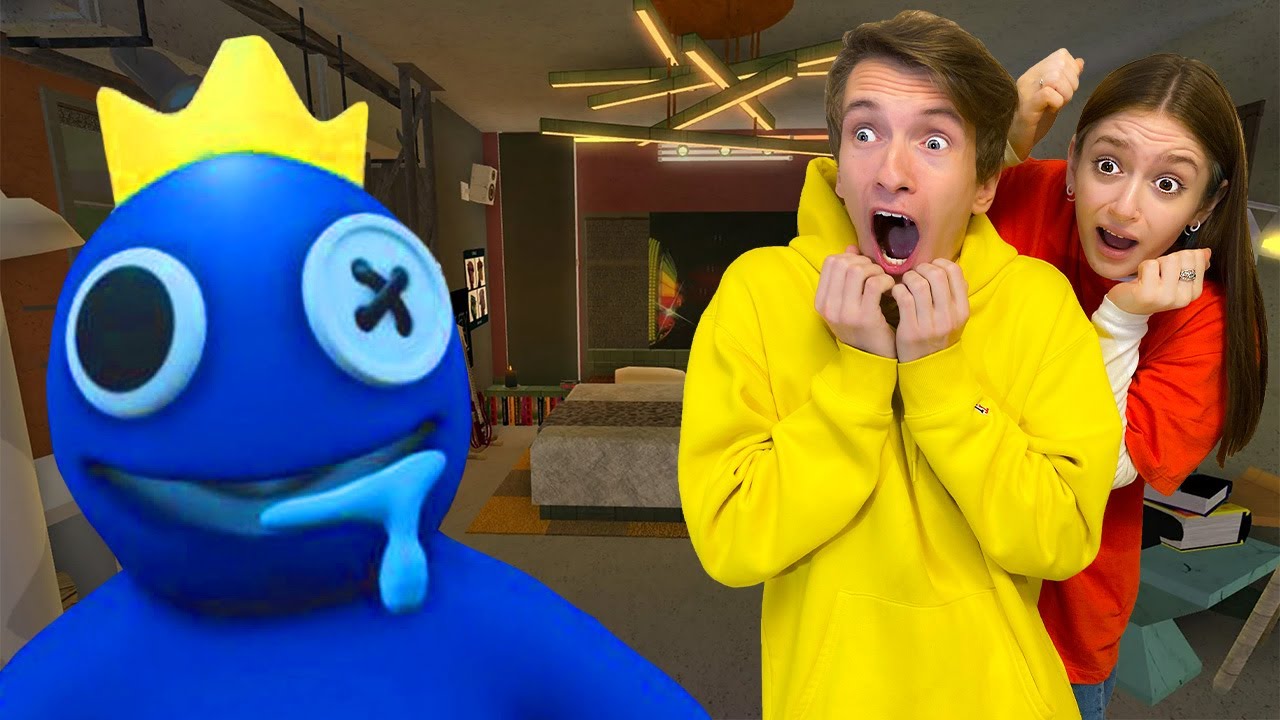 РАДУЖНЫЕ ДРУЗЬЯ в Реальной Жизни Это не Сон Rainbow Friends Roblox
