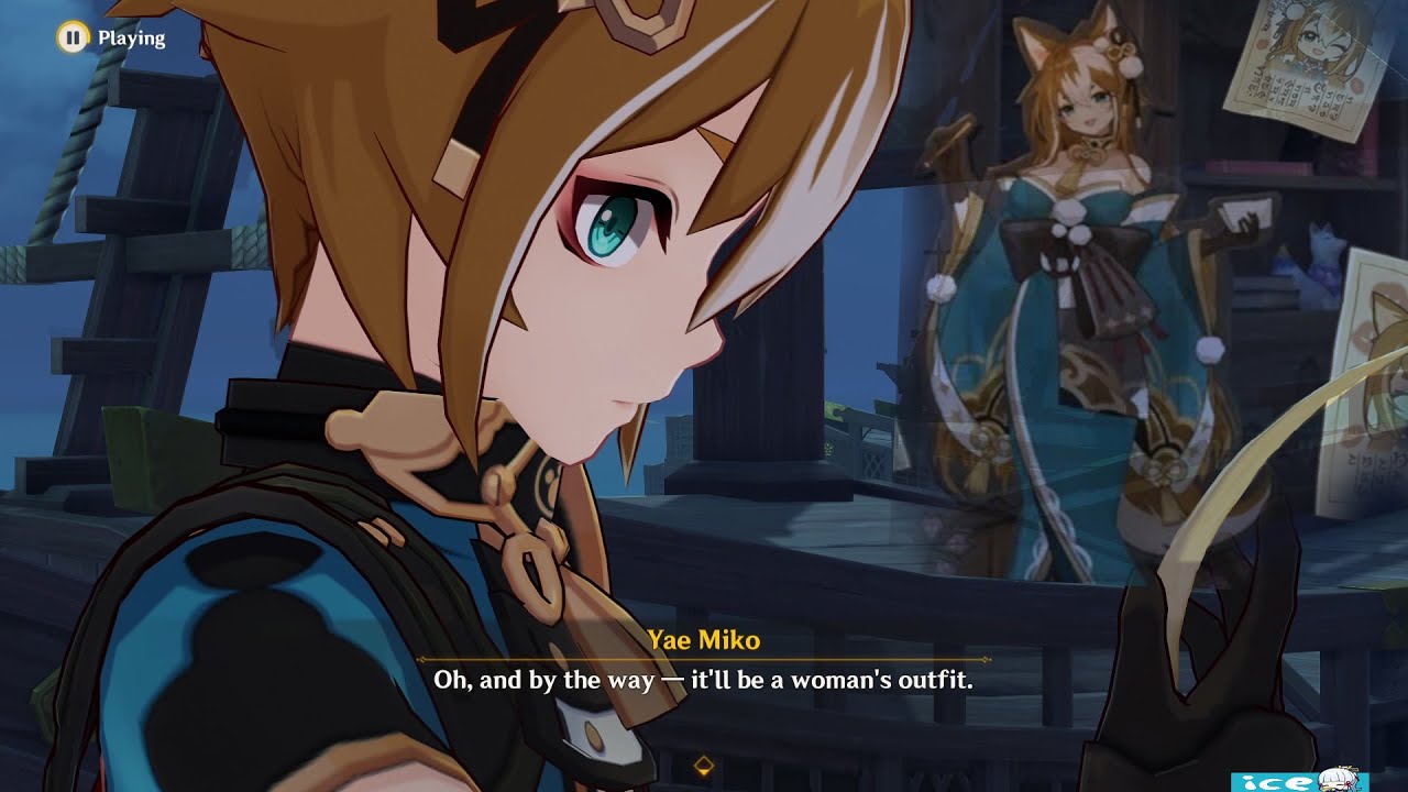 Gorou is Miss Hina! (confirmed) | Genshin Impact - YouTube