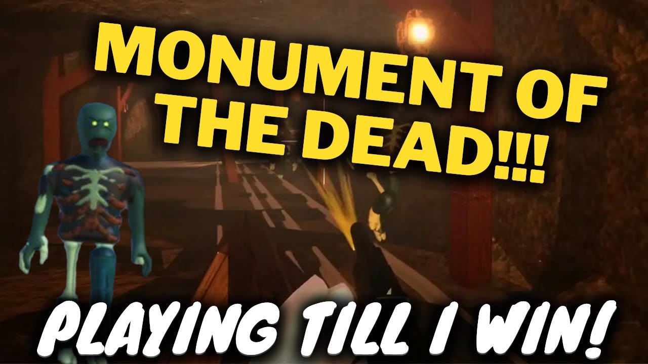 Playing Badimo's NEW game TILL I WIN! (roblox monument of the dead ...