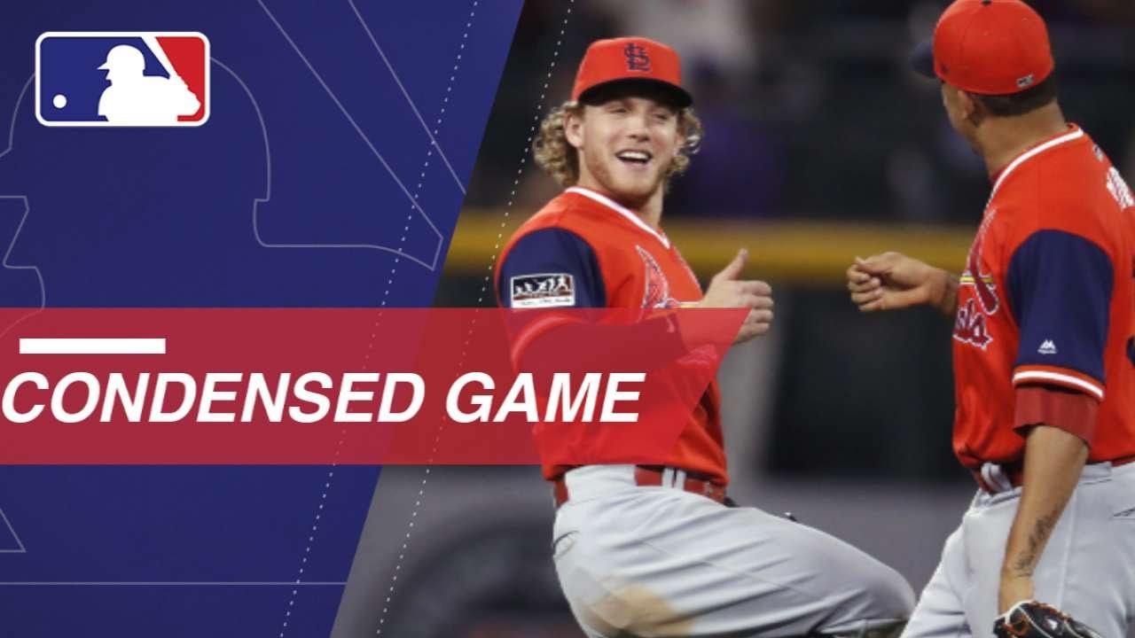 Condensed Game: STL@COL - 8/24/18 - YouTube