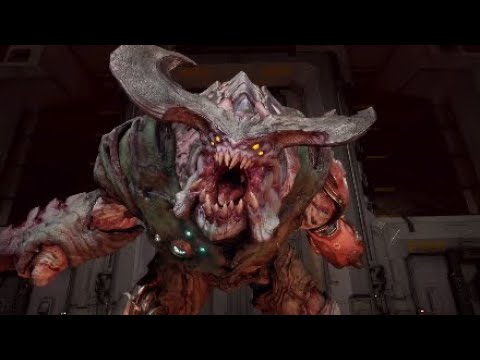 DOOM (2016) | Cyberdemon Boss Fight - YouTube