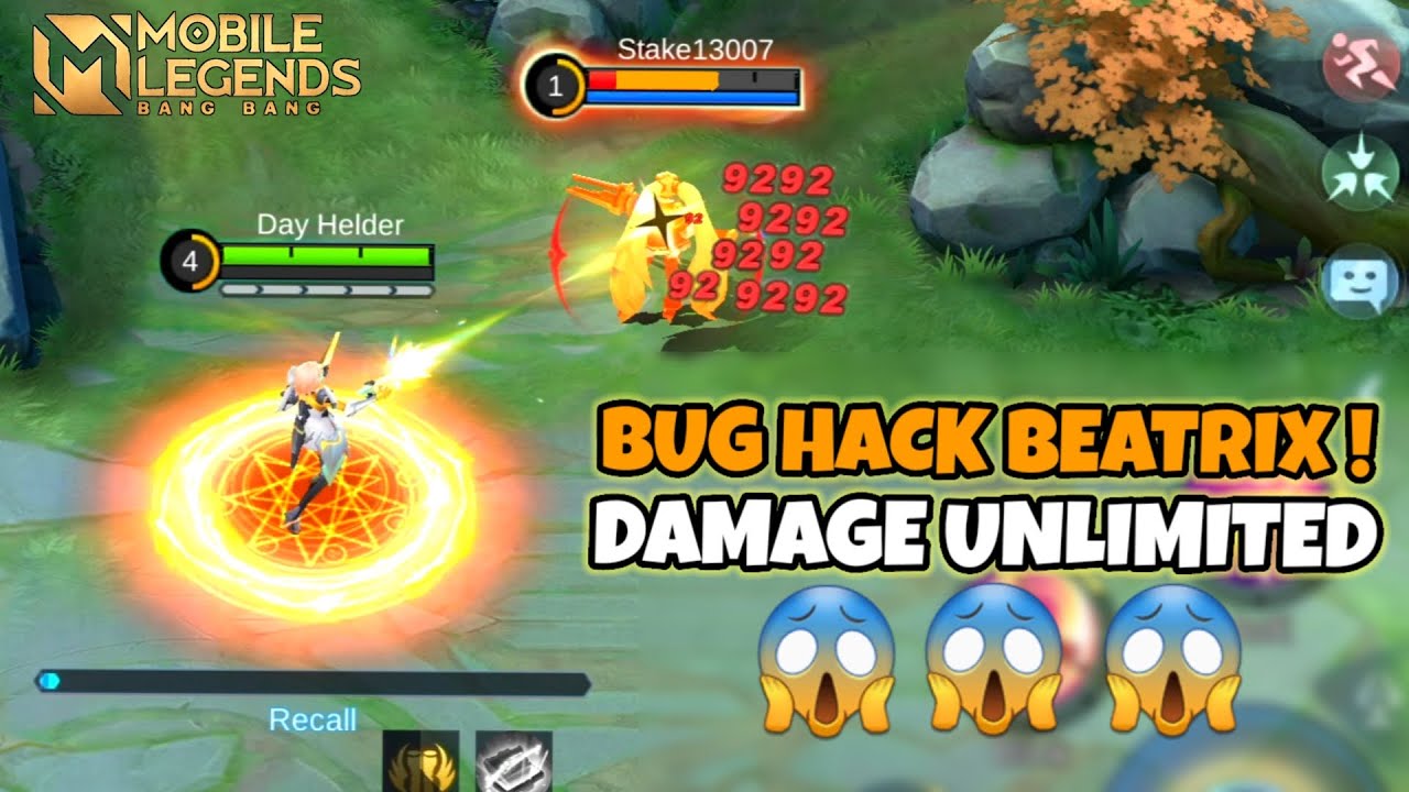 BUG HACK BEATRIX MOBILE LEGENDS - YouTube