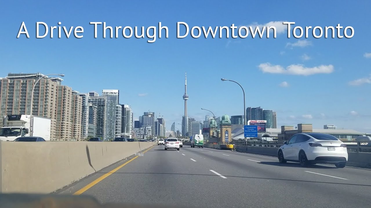 A drive through downtown Toronto - YouTube