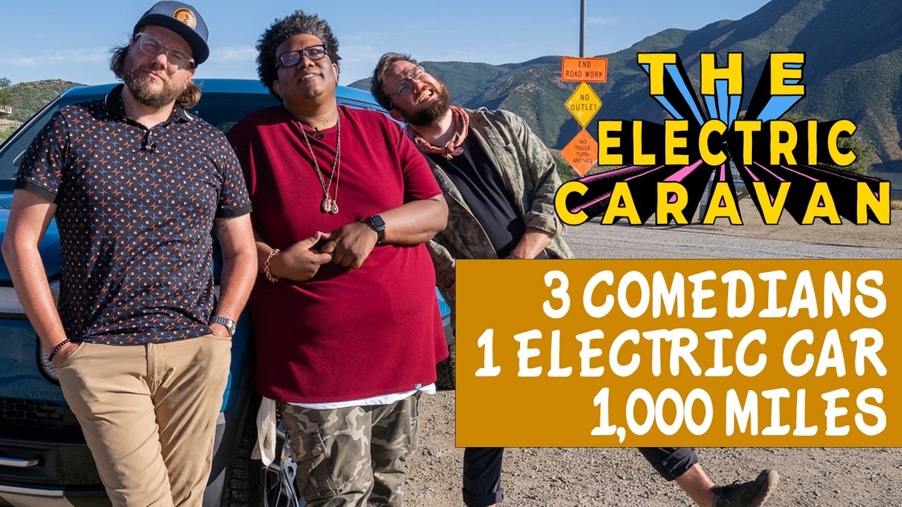 3 Comedians on a 1,000 mile EV Roadtrip - Welcome to The Electric ...