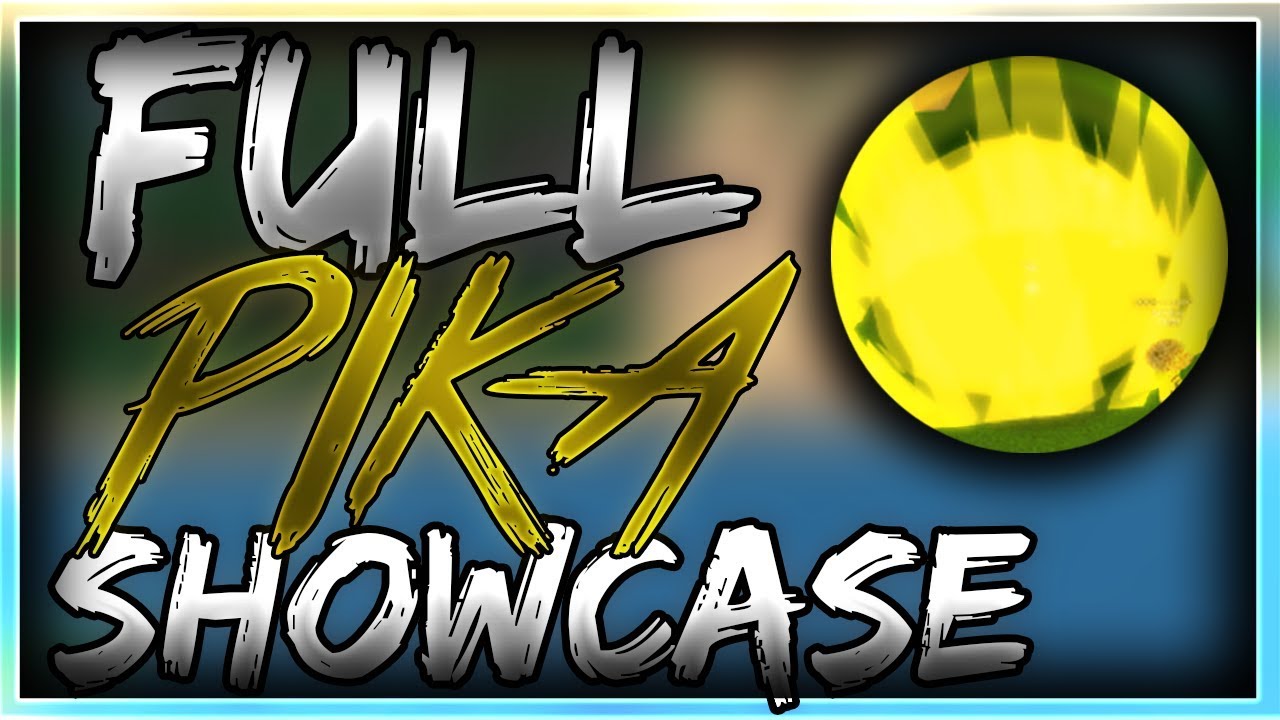 FULL PIKA SHOWCASE ON ONE PIECE SACRED SEAS - ALL PIKA MOVES - ROBLOX ...