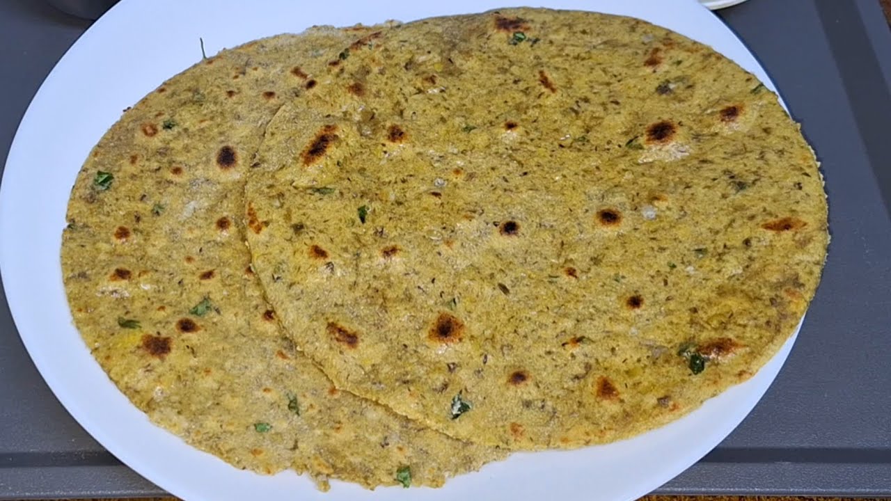 Healthy Breakfast Recipe Green Gram Chapati Recipe ||Pachai Payaru ...