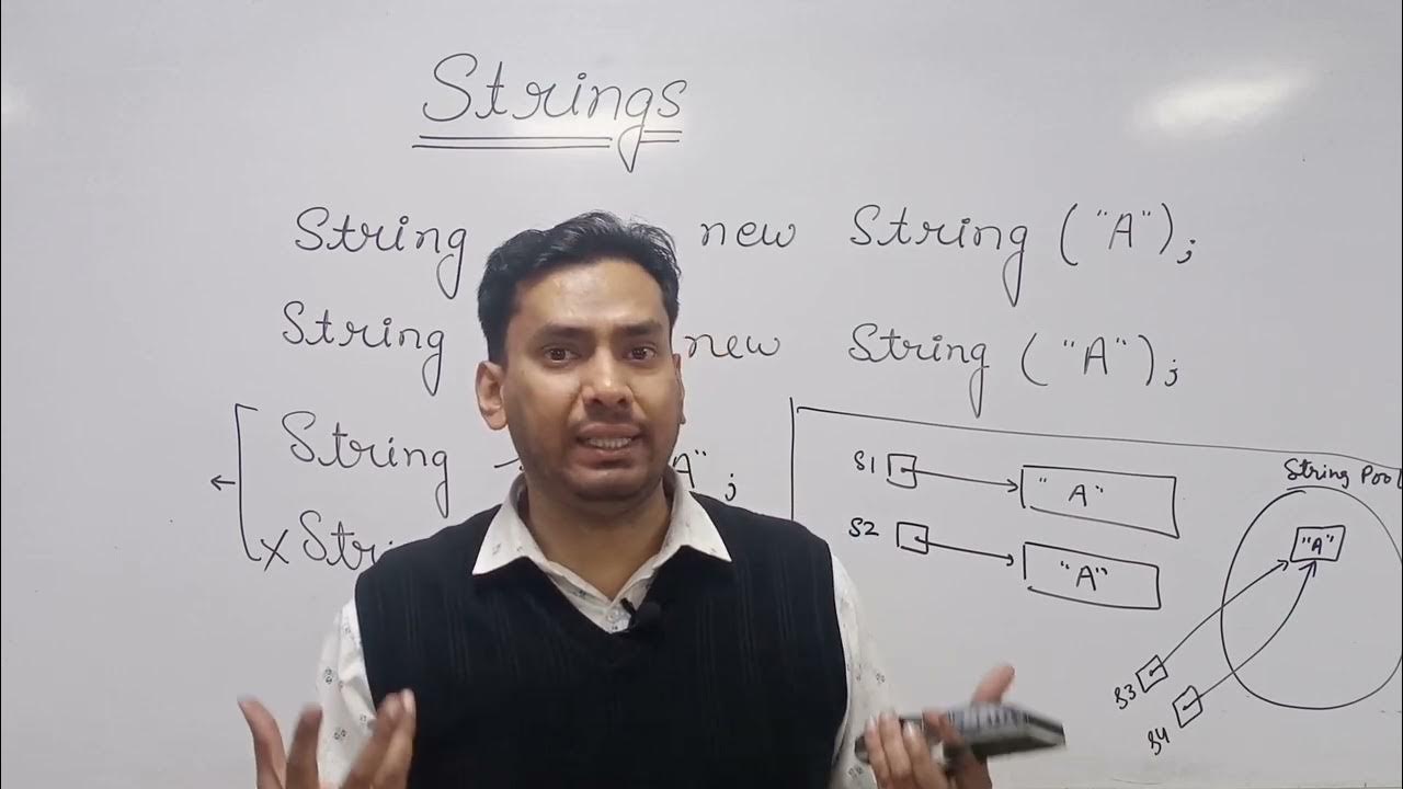 Strings examples in java - YouTube