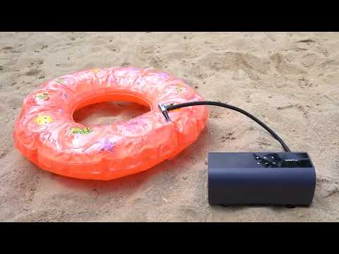 YANTU Inflatable pump inflation comparison video, who is stronger