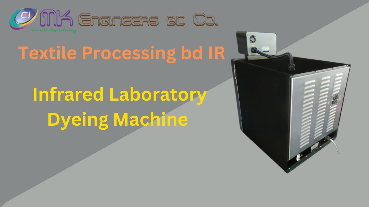 Textile Processing bd IR Infrared Laboratory Dyeing Machine - YouTube