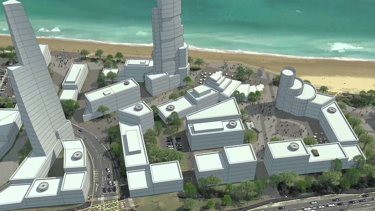 Swansea city centre regeneration proposals - YouTube