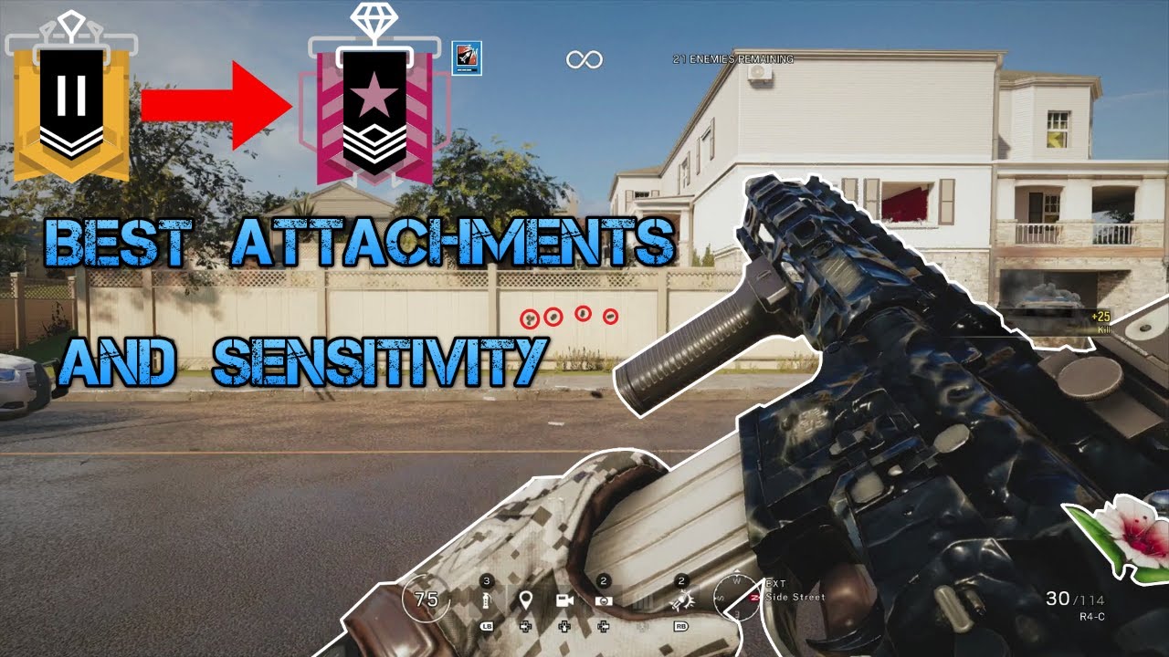 Best Attachments for ALL OPERATORS and Sensitivity -Rainbow Six Siege ...