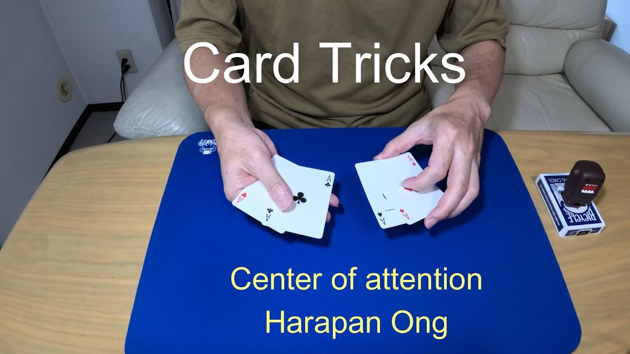 Card Magic 'Center of Attention' Harapan Ong - YouTube