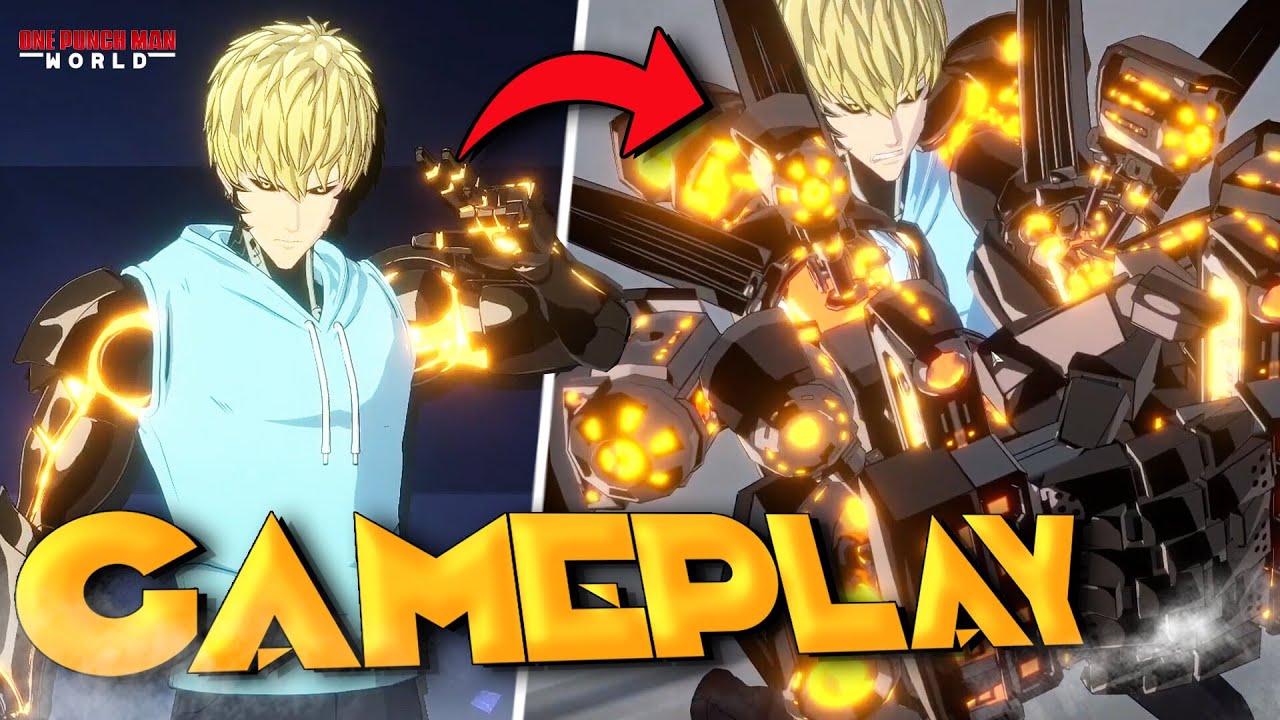 SSR GENOS ARM MODE SHOWCASE!!!! (One Punch Man: World) - YouTube