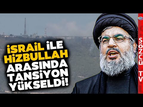 TANSİYON YÜKSELDİ! İsrail Ordusu Lübnan Sınırında Hizbullah'ı Hedef Aldı