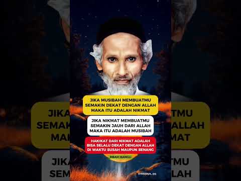Mbah Mangli Sahabat Guru Sekumpul ❤️ Tentang Hakikat Nikmat, Hakikat Rezeki ~ Nasehat Sejukkan Hati