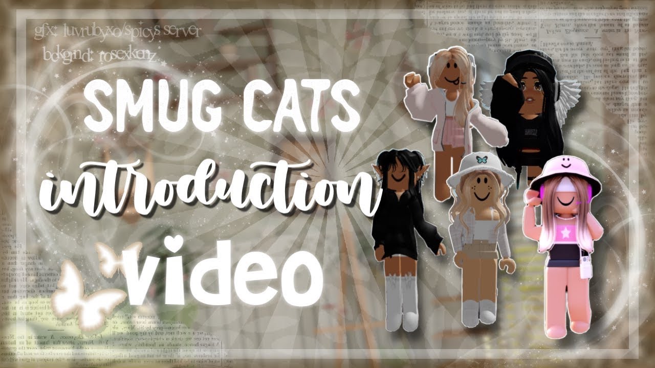 SMUG CATS INTRODUCTION VIDEO! 🍀 || Smug Cats - YouTube