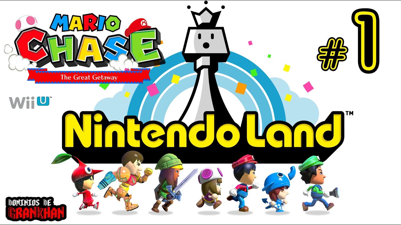 [ NINTENDO LAND | Wii U ] #1 | Mario Chase - 5 Jugadores | Gameplay ...