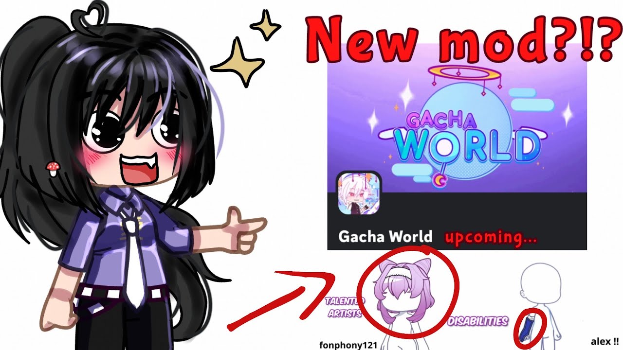 New mod ''Gacha world'' is coming Soon! | Gacha Club - YouTube