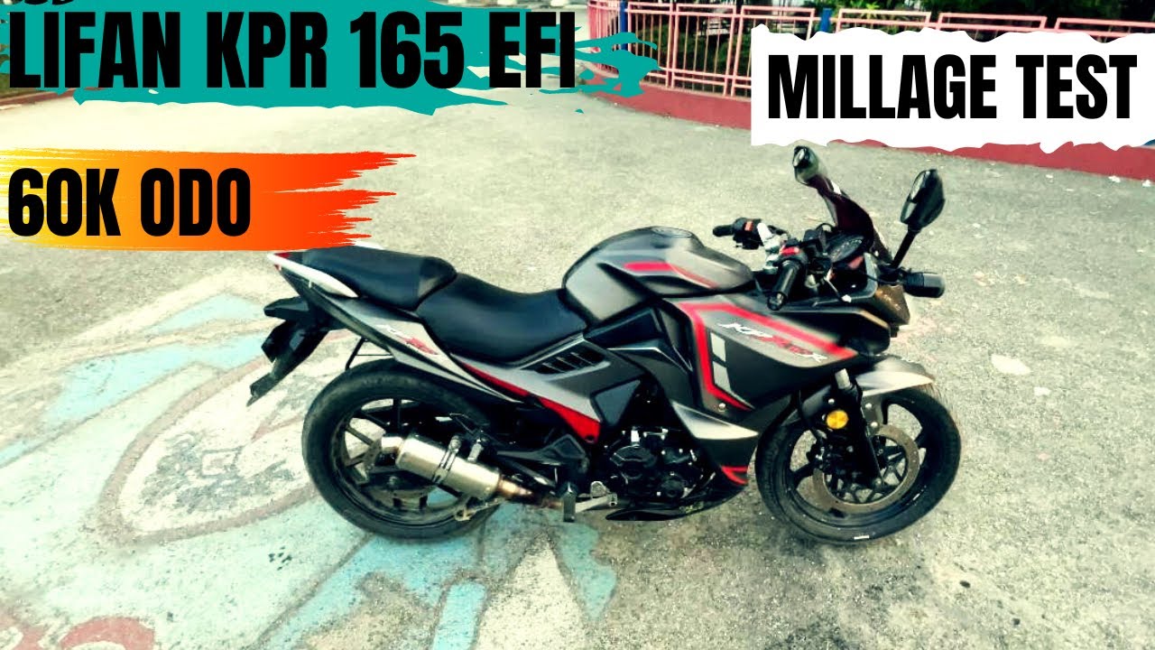 LIFAN KPR 165 EFI | MILLAGE TEST | UNBELIEVABLE MILLAGE 😱😱| MUST WATCH ...