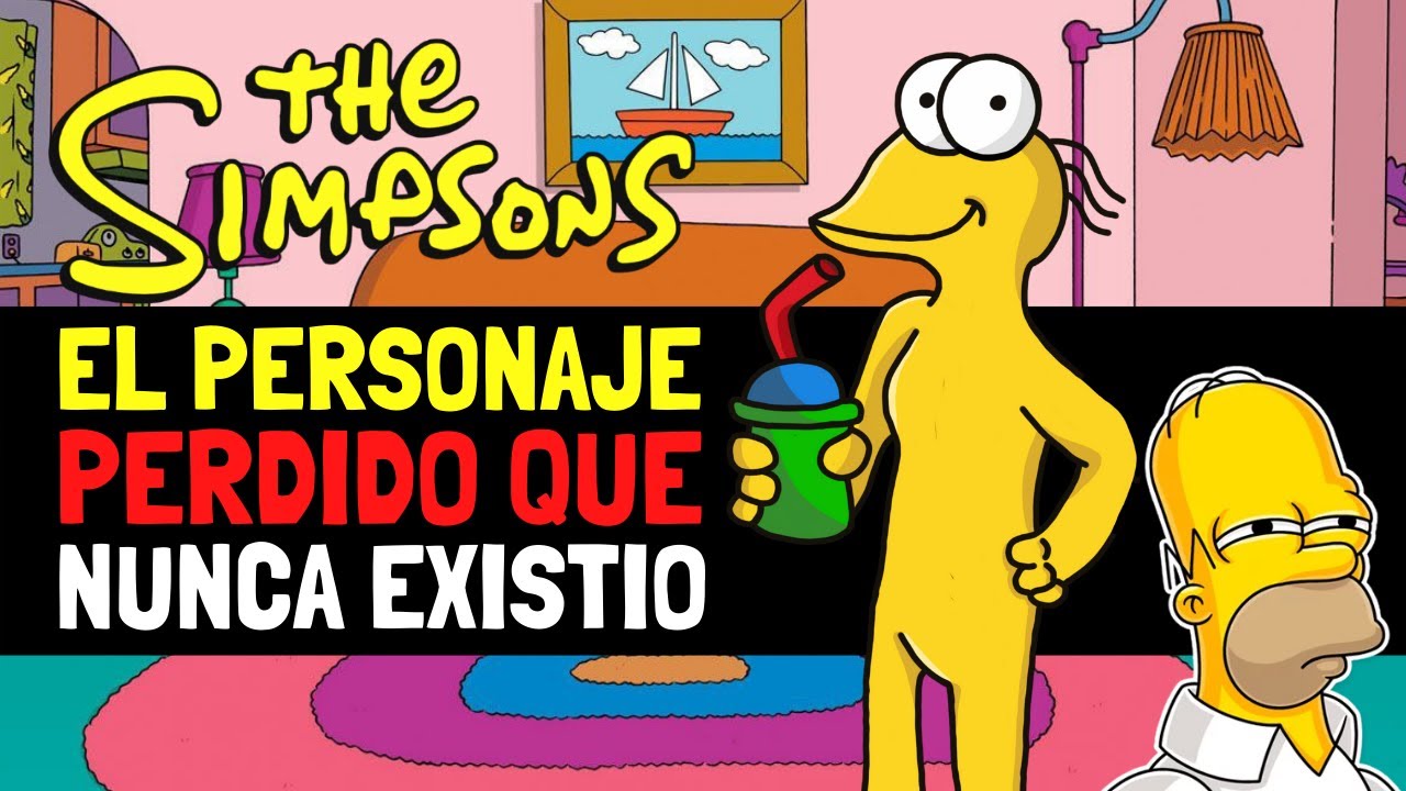El personaje PERDIDO de Los Simpson que NUNCA existió | ¿Quién es ...
