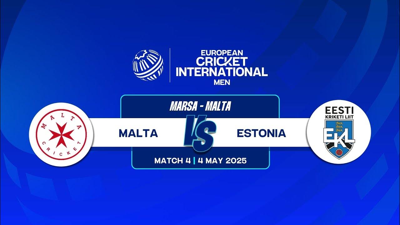 Match 4 - MLT vs EST | Highlights | ECI-W Malta-Estonia, 2025 | 4 May 2025 | ECI25.035 - YouTube