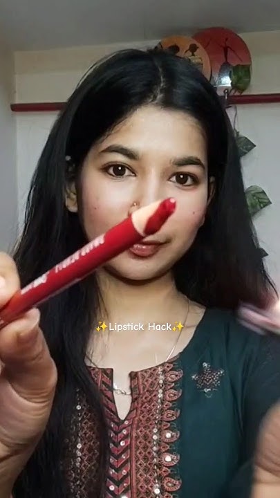Trending Lipstick Hack 🔥🔥 Most Viral Lipstick Hack Trending Lipstick