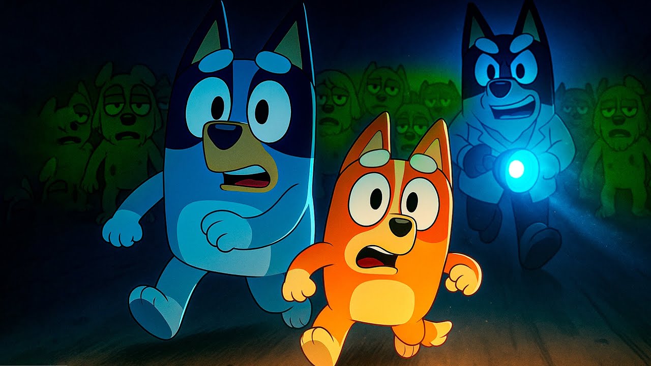 Bluey Infection: Bluey and Bingo Uncover Evil Scientist's Twisted ...