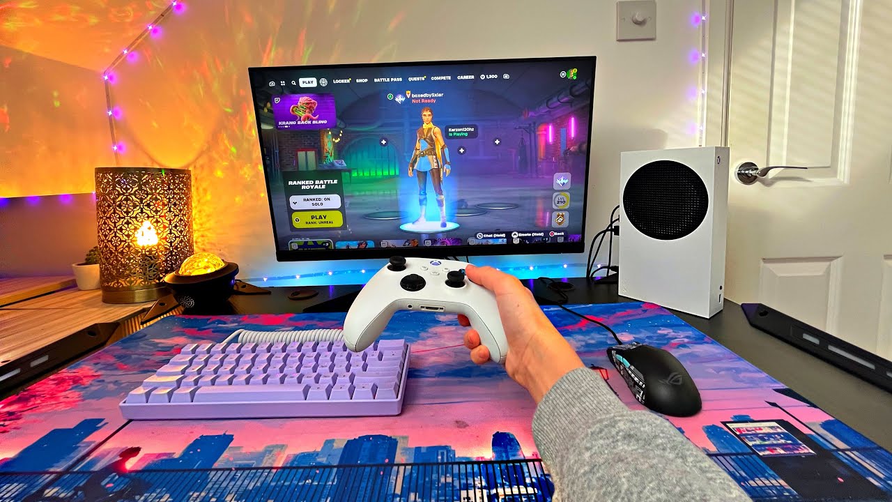 Best Console Gaming Setup (Xbox Series S) - YouTube
