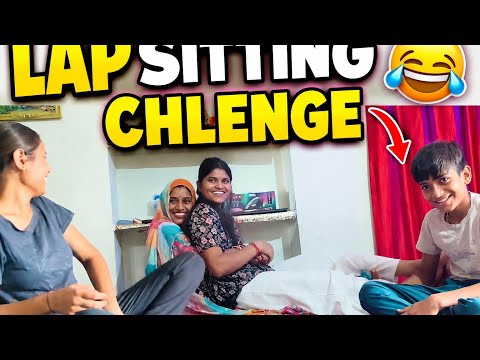 🔥Lap Sitting Challenge 😂 | Family Fun Vlog | Girija Vlog
