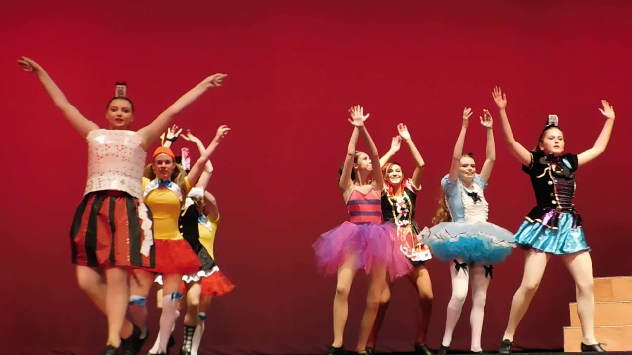 Alice In Wonderland Tap Choreography - YouTube
