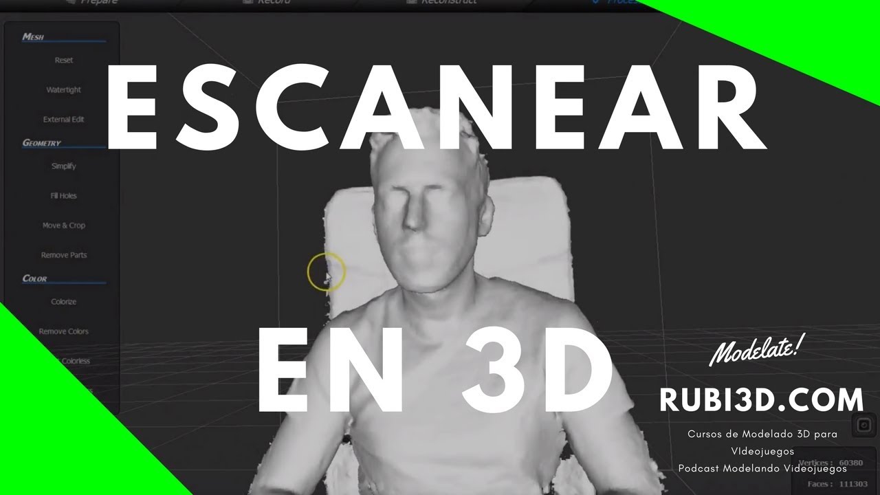 Escanear en 3D ¡¡Videoutorial completo!! Fácil, asequible y sencillo ...
