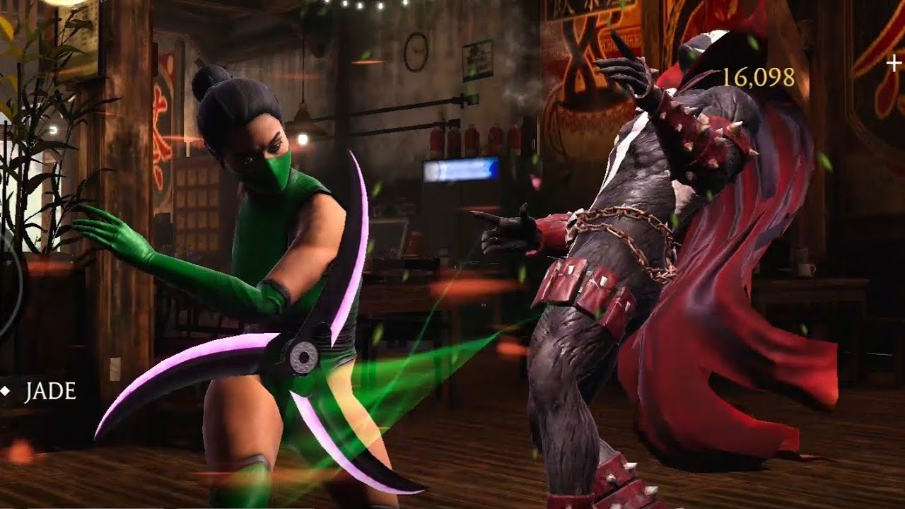 Mortal Kombat 2025 the krypt BOSS ( JADE & SPAWN ,,BOSS Tornented Soul'' - YouTube