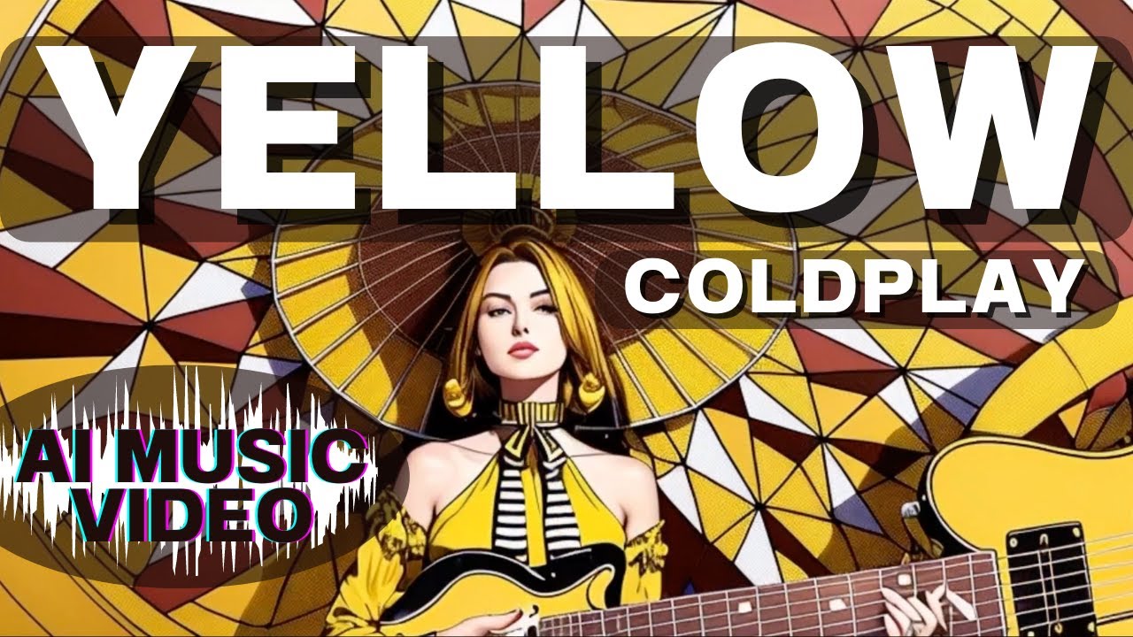 AI-Generated Music Video Yellow Coldplay - YouTube