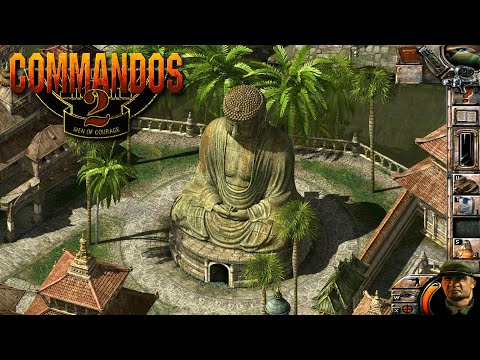 COMMANDOS 2 Men of Courage | Target Burma - full gameplay walkthrough with commentary (HD)