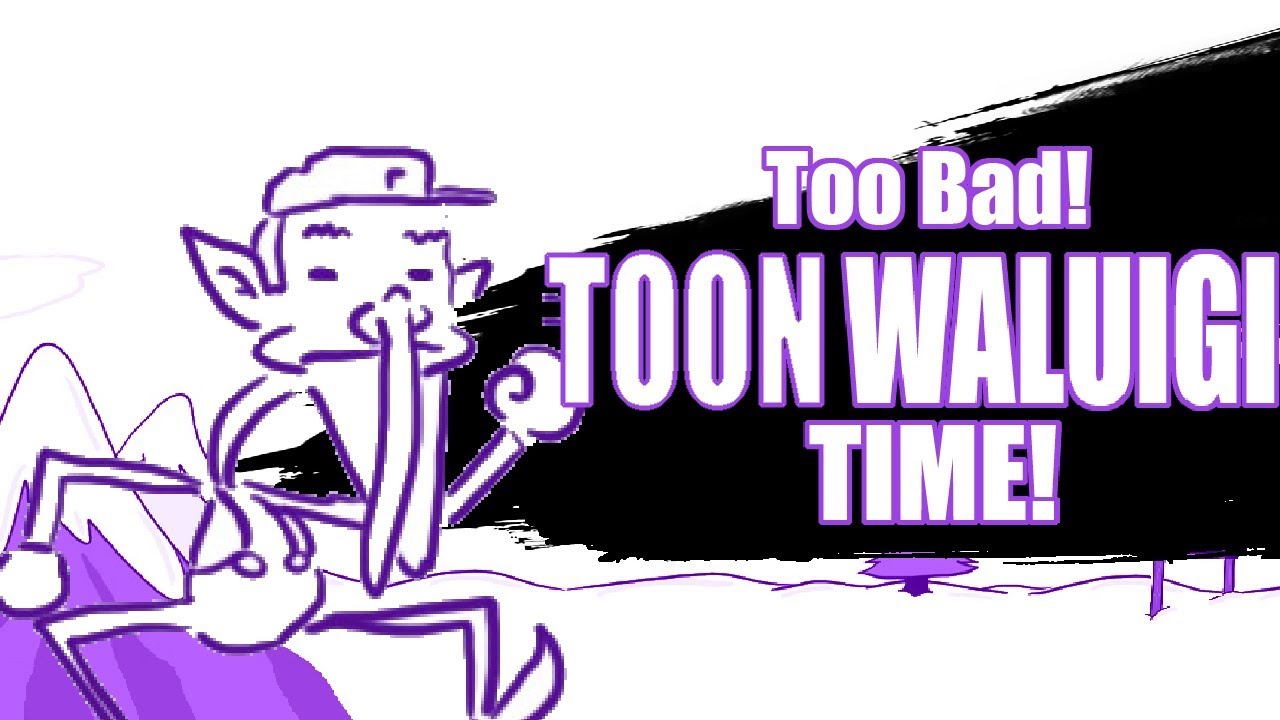Super Smash Bros. Lawl Nova Moveset: Toon Waluigi (Brawl in the Family ...