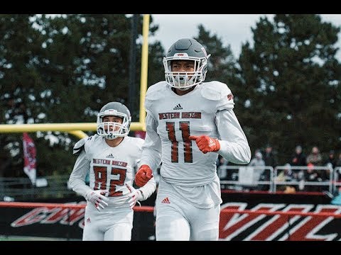 WOU Football Highlights from the 36-26 Win at Central Washington - YouTube