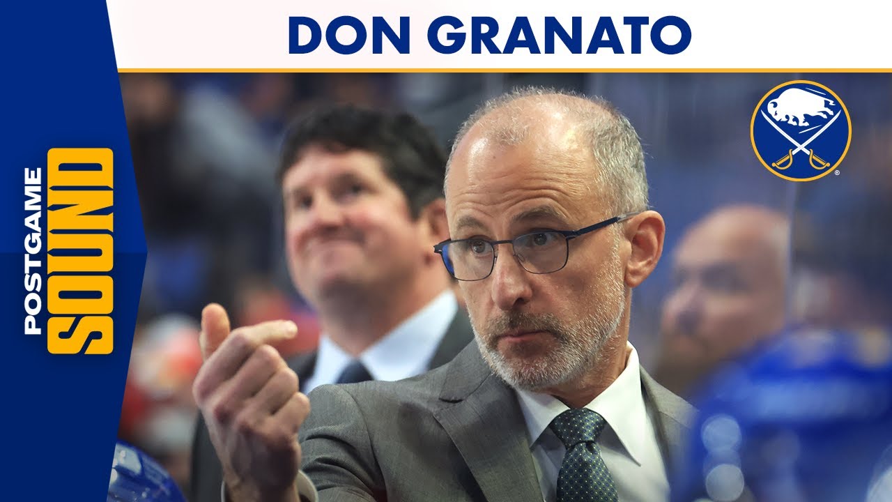“We Need to Look in the Mirror” | Don Granato After Loss to Bruins ...